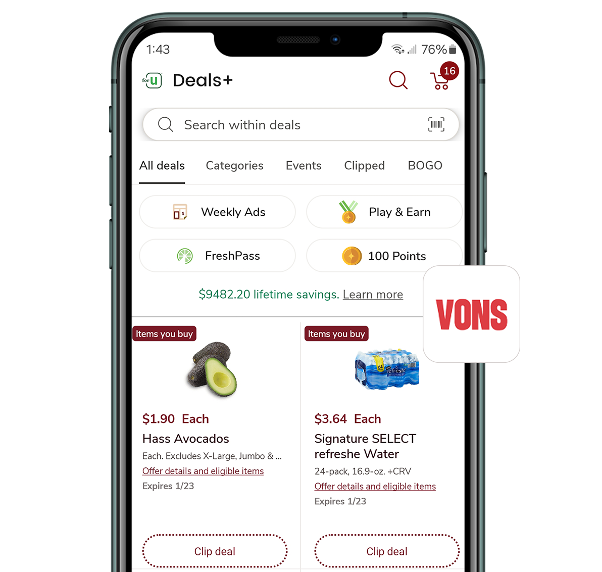 Mobile Apps | Vons